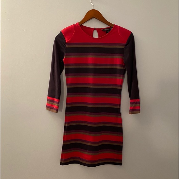 French Connection | Dresses | French Connection Striped Bodycon Dress ...